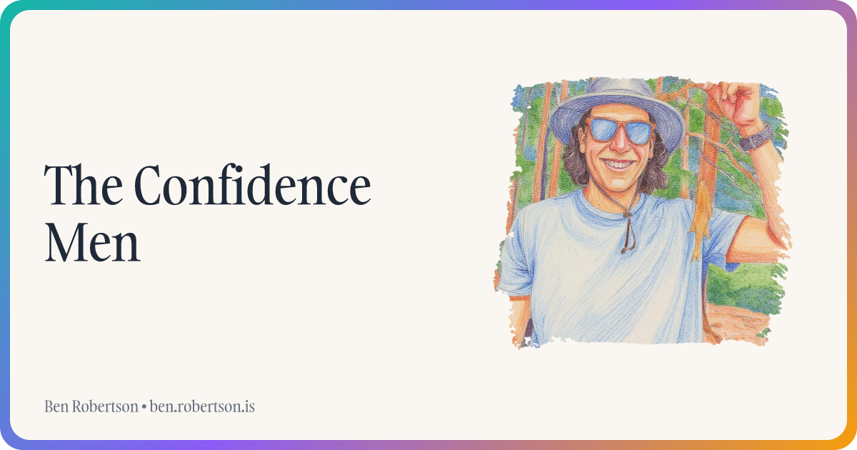 The Confidence Men | Ben Robertson