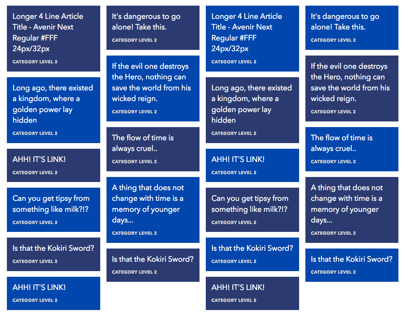 A Legend Of Zelda Lorem Ipsum Generator Ben Robertson